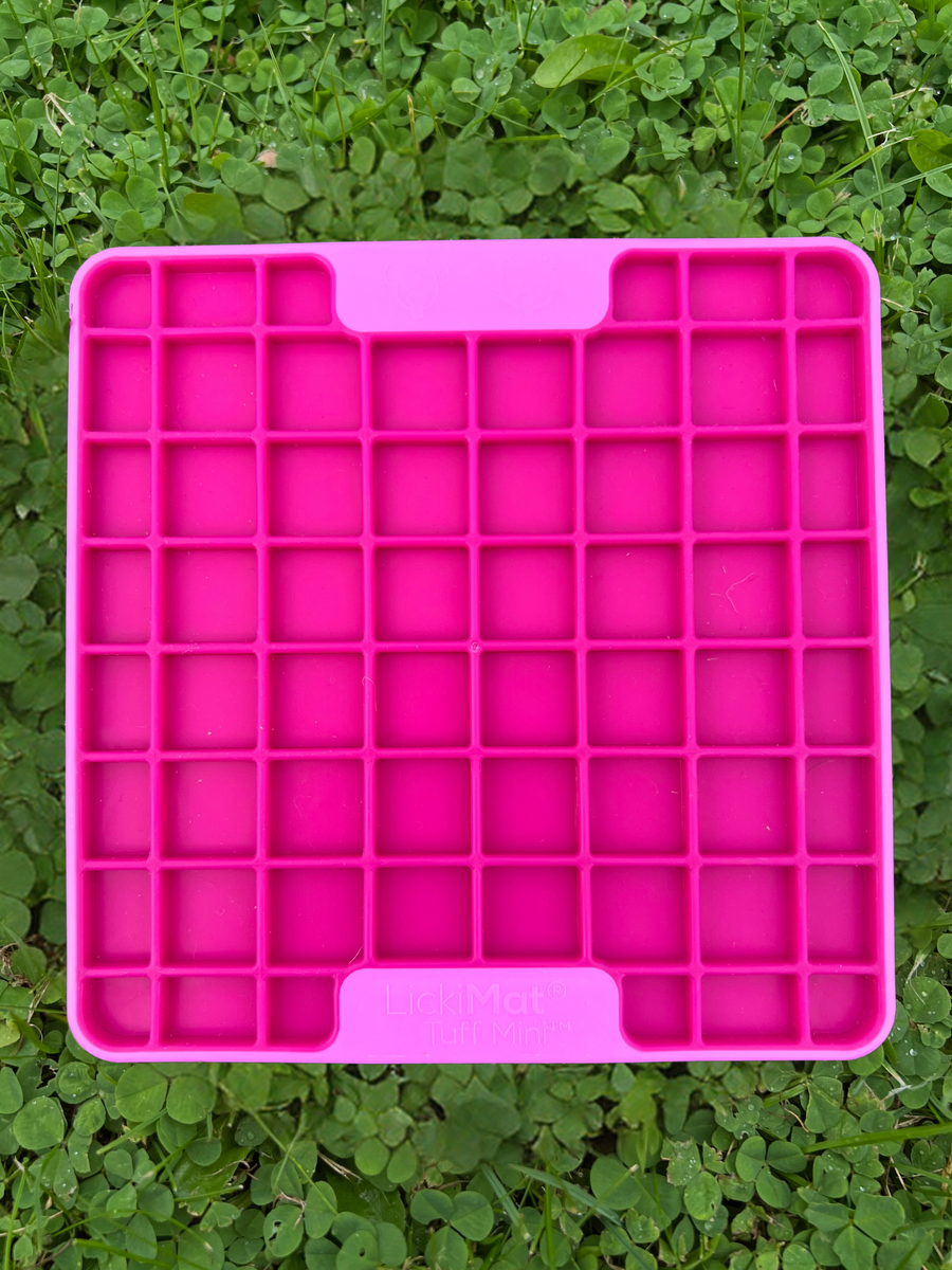 LickiMat® Mini Playdate Tuff Pink – Bully Boutique’s Natural Treats