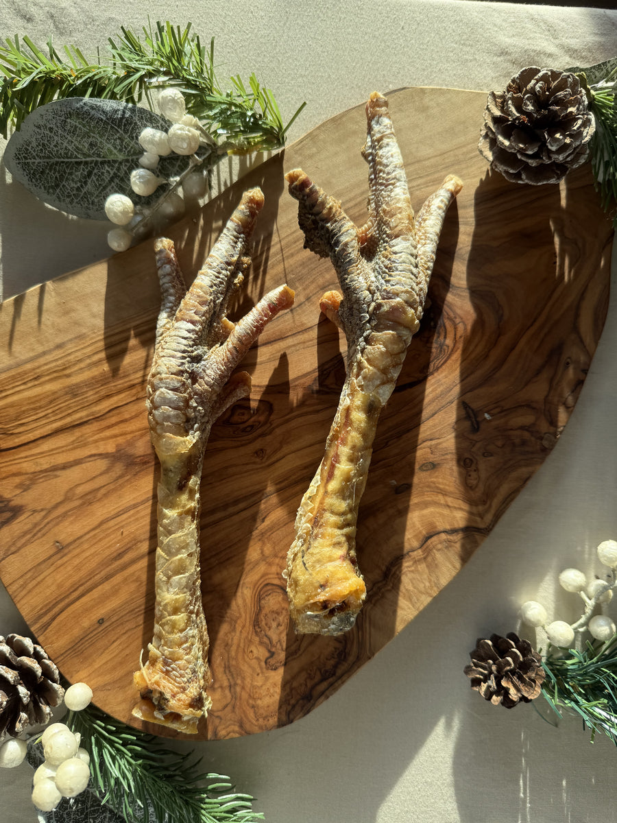 Premium Giant Turkey Feet – Bully Boutique’s Natural Treats