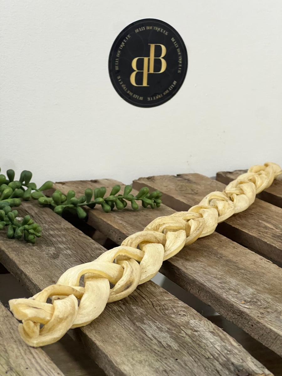 Premium Giant Beef Braid – Bully Boutique’s Natural Treats